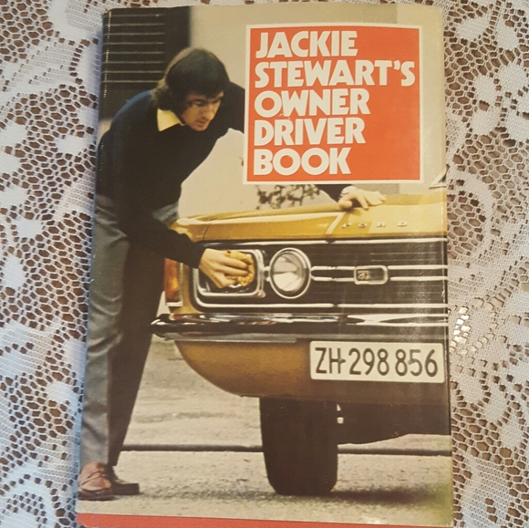 Accents | 1973 Jackie Stewarts Owner Driver Book Hc Dj | Poshmark